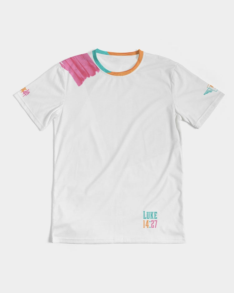 Equris x Reps4Lyfe - Carry Your Cross Premium T-Shirt - White / Candys